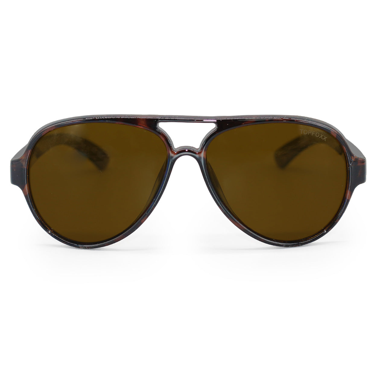 Poseidon Brown Tortoise – Tangle-Free Floating Aviators – TopFoxx