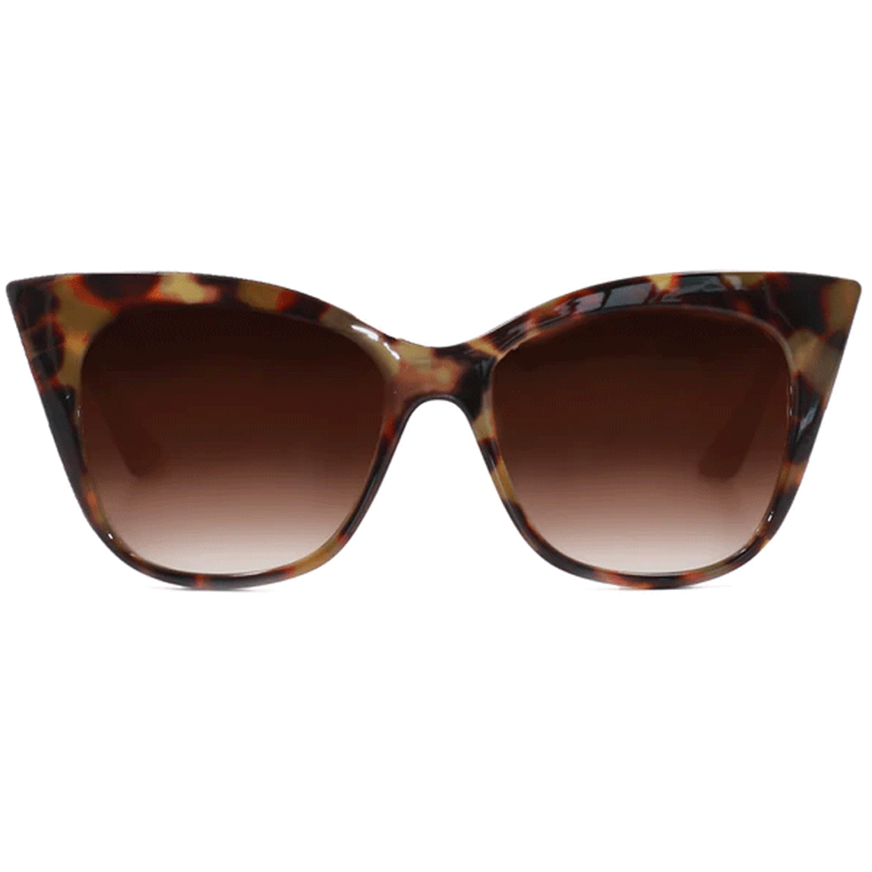 Sustainable Venice Cat-Eye Tortoise Shell Sunglasses – TopFoxx